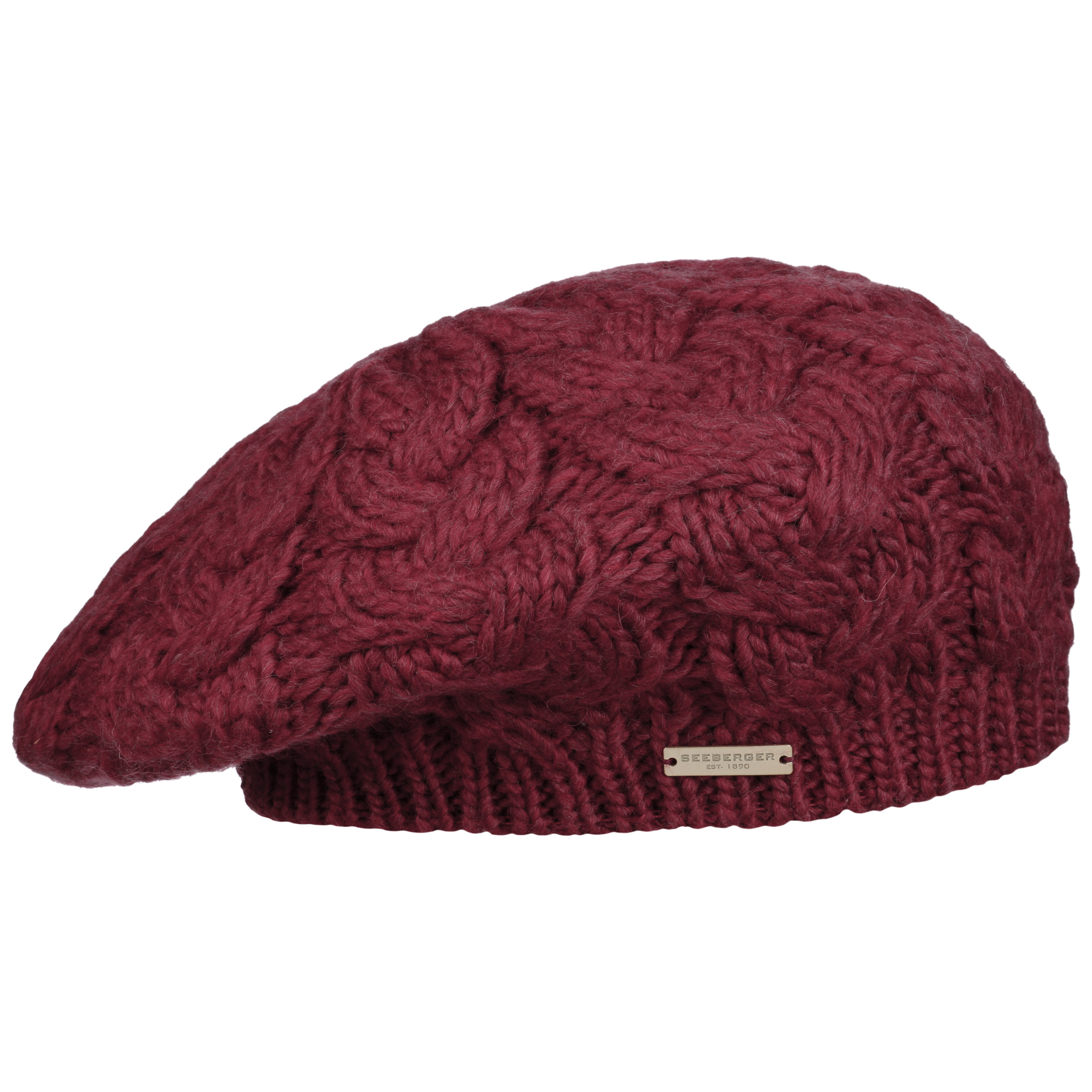 Béret Cable Knit by Seeberger - CHF 34.95